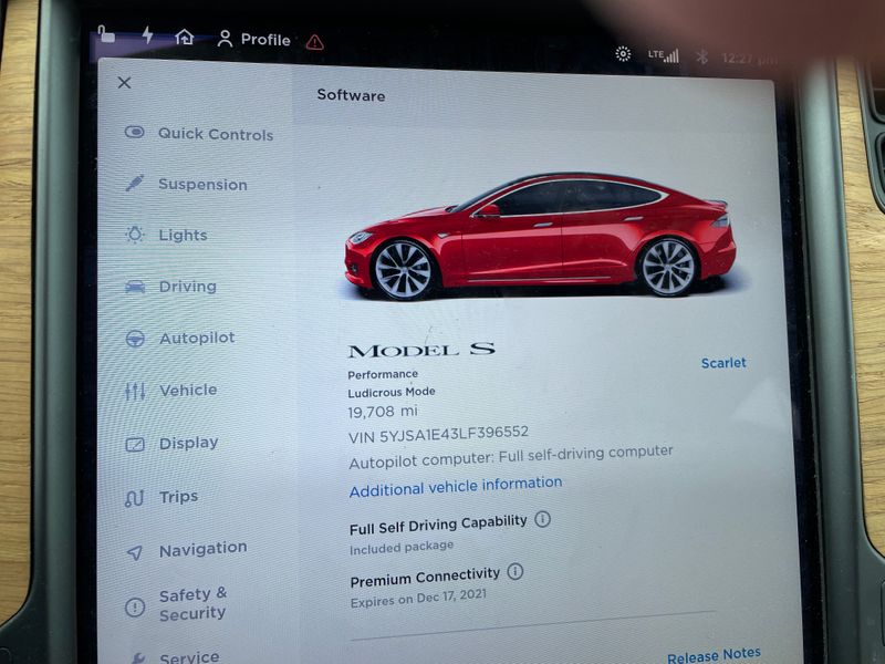 2020 Tesla Model S Performance Lease for 1 108.00 month LeaseTrader